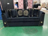 China 14 years factory direct supply Competitive price modern design luxury furniture sofa velvet fabric sets couch living for sale