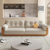 China Nordico Feel of bread cloud shaped 1+2+3S Pomelohome Living Room Furniture Set Modern Couch tech cloth sofa sets for sale