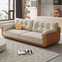 China Nordico Feel of bread cloud shaped 1+2+3S Pomelohome Living Room Furniture Set Modern Couch tech cloth sofa sets for sale