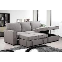 China Manufacturer Wholesale price Modern Simple style living room sofa Design Fabric 2 Seater w/pull out sofa bed popular for sale