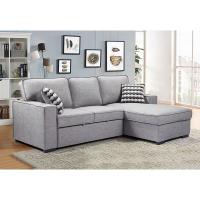 China Manufacturer Wholesale price Modern Simple style living room sofa Design Fabric 2 Seater w/pull out sofa bed popular for sale