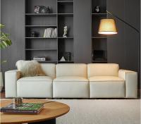 China 2024 ODM OEM direct verified customized producer modular sofa loveseat 3p 4s corduroy green genuine leather couch for sale