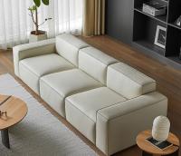 China 2024 ODM OEM direct verified customized producer modular sofa loveseat 3p 4s corduroy green genuine leather couch for sale