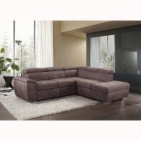 China Nordic corner fabric sofa set 2P+chaise+ottoman Lounge recliner sofa sectional leather l shaped sofa bedroom furniture for sale