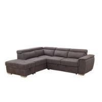 China Nordic corner fabric sofa set 2P+chaise+ottoman Lounge recliner sofa sectional leather l shaped sofa bedroom furniture for sale