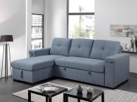 China OEM/ODM Manufacturer assembly cup holder lounge 2seater recliner sofa cum bed storage linen guest bed sleeper USB sofa for sale