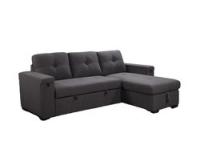 China OEM/ODM Manufacturer assembly cup holder lounge 2seater recliner sofa cum bed storage linen guest bed sleeper USB sofa for sale