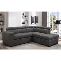 China Large KD headrest USB loveseat ottoman with storage fake leather living room furniture sofa set couch sofas bed for vill for sale