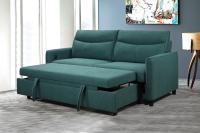 China FSC-BSCI assembly functional Convertible linen fabric living room 3seater Upholstered Foldable Sleeper sofas bed with for sale