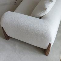 China Factory direct sales of the latest design sofa set small household cloth art log living room sofa for sale
