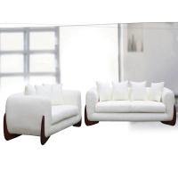 China Factory direct sales of the latest design sofa set small household cloth art log living room sofa for sale