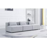 China Newest design Europe and the United States popular combination living room sofa bed customizable modular U shape sofa for sale