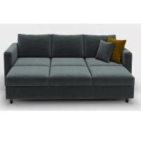 China OEM/ODM furniture factory latest design of three people sitting living room linen sofa bed customized 3 seater sofa bed for sale