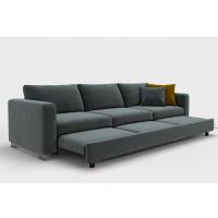 China OEM/ODM furniture factory latest design of three people sitting living room linen sofa bed customized 3 seater sofa bed for sale