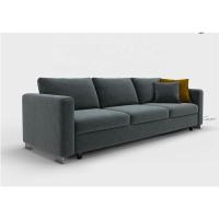 China OEM/ODM furniture factory latest design of three people sitting living room linen sofa bed customized 3 seater sofa bed for sale