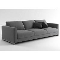 China OEM/ODM furniture factory latest design of three people sitting living room linen sofa bed customized 3 seater sofa bed for sale