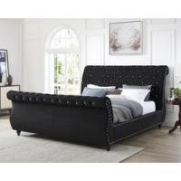 China OEM/ODM Turkey simple sleeping bed beige round velvet furniture wooden frame king size Queen size Double size w/ drawer for sale