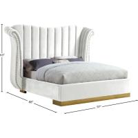 China OEM Home Luxury Beds Furnitures King Size white velvet Frame Sets Hotel Queen Room Modern Wooden Bedroom Furniture Set for sale