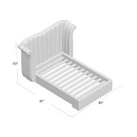 China OEM Home Luxury Beds Furnitures King Size white velvet Frame Sets Hotel Queen Room Modern Wooden Bedroom Furniture Set for sale