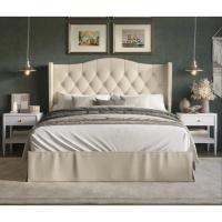 China Wholesale upholstered platform black fabric storage wooden double full twin king queen size bed frame modern with storag for sale