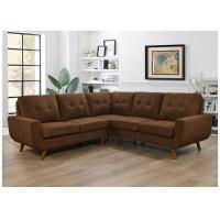 China Nordic style Modern simple corner sofa furniture made from China High quality with tufts and tea table function sofas for sale