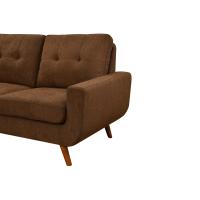 China Nordic style Modern simple corner sofa furniture made from China High quality with tufts and tea table function sofas for sale