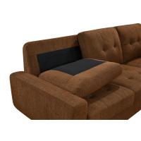 China Nordic style Modern simple corner sofa furniture made from China High quality with tufts and tea table function sofas for sale