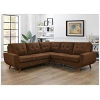 China Nordic style Modern simple corner sofa furniture made from China High quality with tufts and tea table function sofas for sale