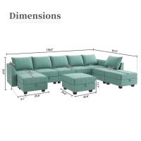 China Top grade large manual assembly green ottoman cheap sofa set home furniture velvet U shaped Sectional couch home sofa for sale
