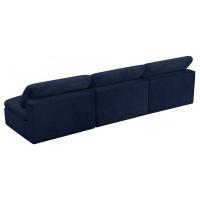China Cara Furniture Limited direct blue velvet modular living room sofa any combination sofa bed for sale