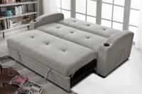 China America Style 3 seat sofa bed with cup holder hot selling high quality fabric sofa from factory for sale