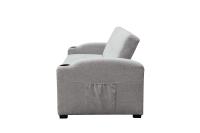 China America Style 3 seat sofa bed with cup holder hot selling high quality fabric sofa from factory for sale