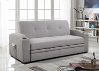 China America Style 3 seat sofa bed with cup holder hot selling high quality fabric sofa from factory for sale