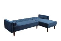 China Wholesale living room furniture couch corner sectional L shape chaise lounge high quality modern fabric sofa set for sale