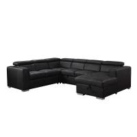 China Latest home living room furniture modern design u shaped sectional sofa modular for sale