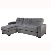 China Hot sale living room modern velvet sofa luxury cum sofa for sale