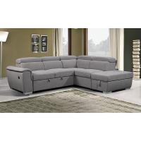 China Couch L shape Living room sofa set for fabric Modern foldable Corner sofa cum bed with Storage for sale