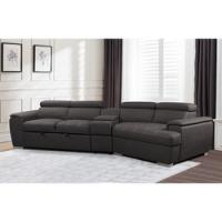 China High quality Modern style fabric corner sofa set with USB Sectional living room tea table set sofa for sale