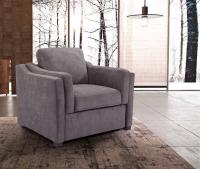 China fabric single sofa bed and ottoman set living room sofa chair high quality factory wholesale for sale