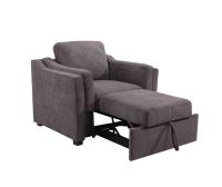 China fabric single sofa bed and ottoman set living room sofa chair high quality factory wholesale for sale