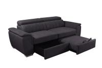 China Cara furniture factory 3 seater sofa cum bed for living room sofa Modern design European style fabric sofa for sale