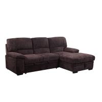 China Top grade various color available L-shaped sofa bed living room 2P with  Extendable bed sofa couch living room sofa sect for sale