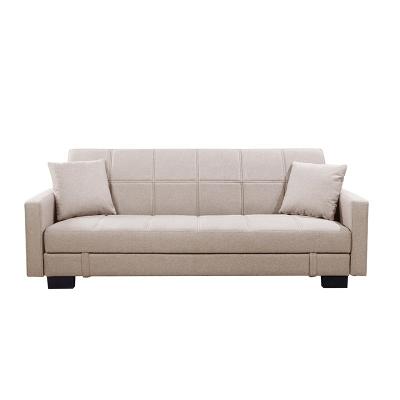 China Various color Multi-functional Normcore reconfigurable sofa bed living room sitting and lying folding sofa chair with US for sale