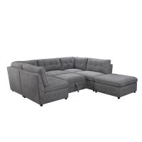 China New hot sale  fabric r sofa bed for living room Durable stretch sofa bed for sale