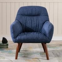 China China Furniture Wholesale Price Wood Frames Armchair Modern Fabric Leisure Chair Solid Wood Legs Accent Chair Furniture for sale