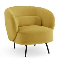 China Foldable Fabric Single Sitting Sofa , Antiwear Single Person Couch Chair for sale
