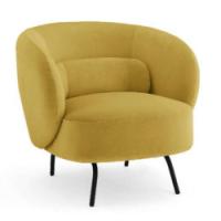 China Foldable Fabric Single Sitting Sofa , Antiwear Single Person Couch Chair for sale