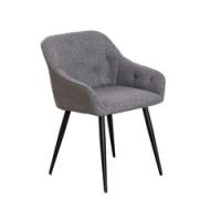 China Fabric Luxury Modern Single Seater Chair Multiscene With Metal Frame for sale