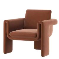 China Durable Home Single Seater Armchair , Multifunctional Small One Seater Sofa for sale