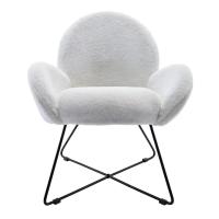 China Practical Antiwear Velvet Dinning Room Chairs , Anti Scratch One Seater Sofa Chair for sale